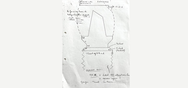 Interface paro-prothetique